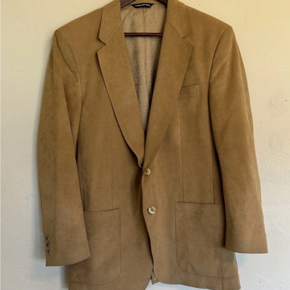 Halston Heritage | Suits & Blazers | Vintage 97s Halston Ultrasuede ...